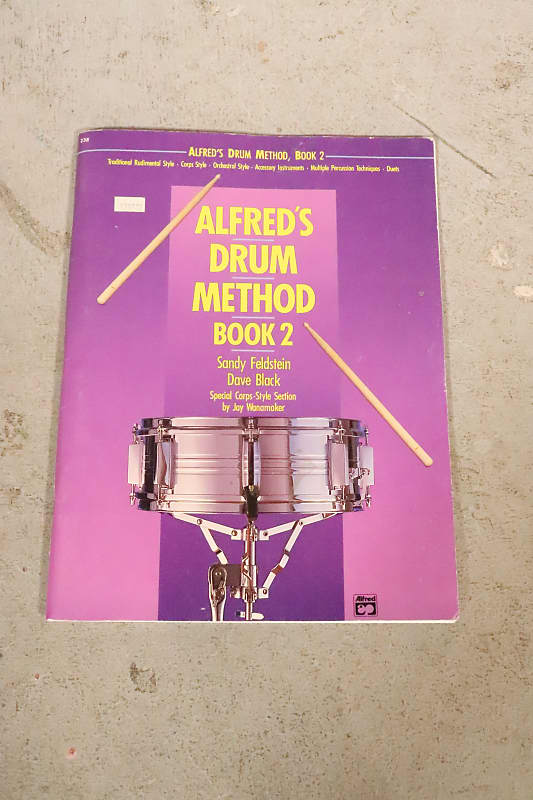 Alfred's Drum Method Book 2" Drum Book by Sandy | Reverb Canada