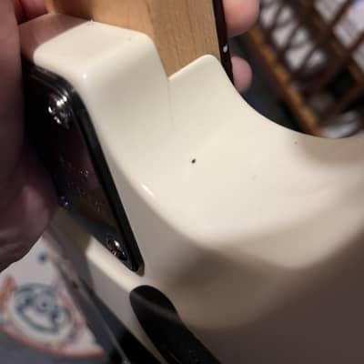 Jackson JS11 Dinky White Upgraded Pickups | Reverb