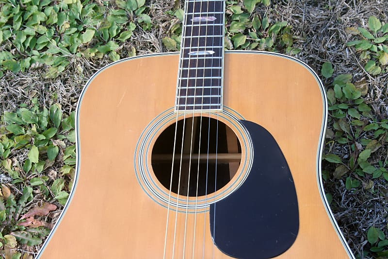 Yamaki 150 Solid Top and Solid Back D35 Japan Vintage Guitar | Reverb