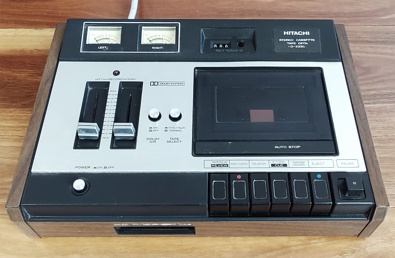 Vintage Hitachi D-2330 Stereo Cassette Deck - New | Reverb Australia