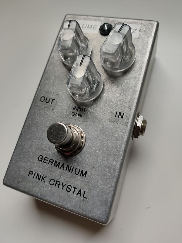 Rouse Electronics Germanium Pink Crystal Fuzz Face FuzzFace | Reverb