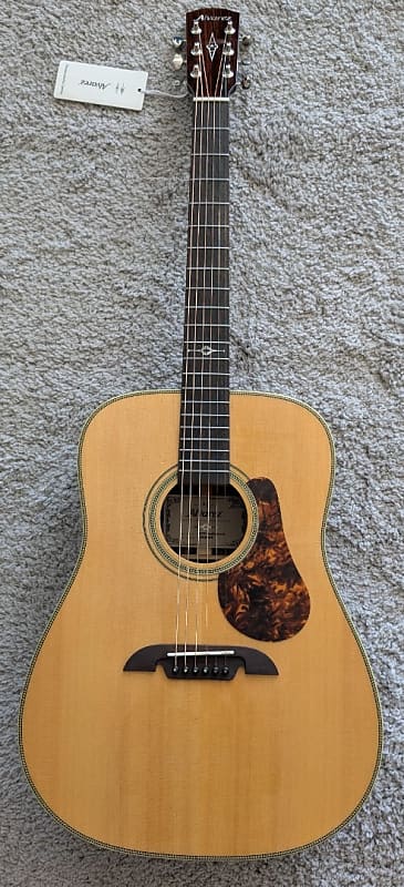 Alvarez MD70 Herringbone Masterworks Acoustic All Solid | Reverb