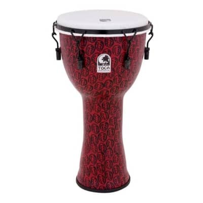 Toca Jamal Mazhar Drum - 12” Red PVC | Reverb