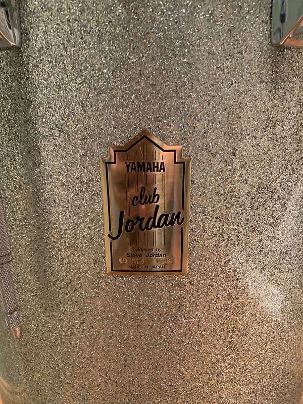 Yamaha Club Jordan Cocktail Drum Kit - silver sparkle | Reverb