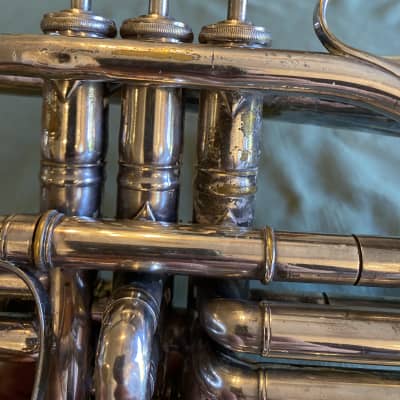 Besson & Co Cornet - Silver | Reverb