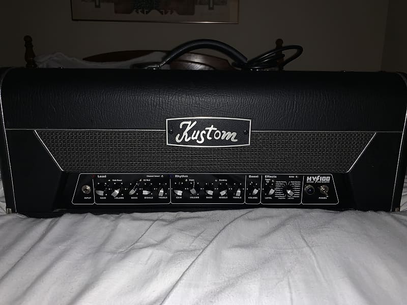 Kustom Hv100 100 watt guitar head tube hybrid | Reverb