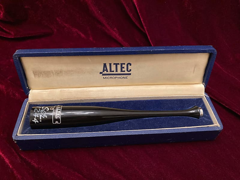 Altec "Coke Bottle" Microphone 21D Capsule & 150A Base - RARE | Reverb