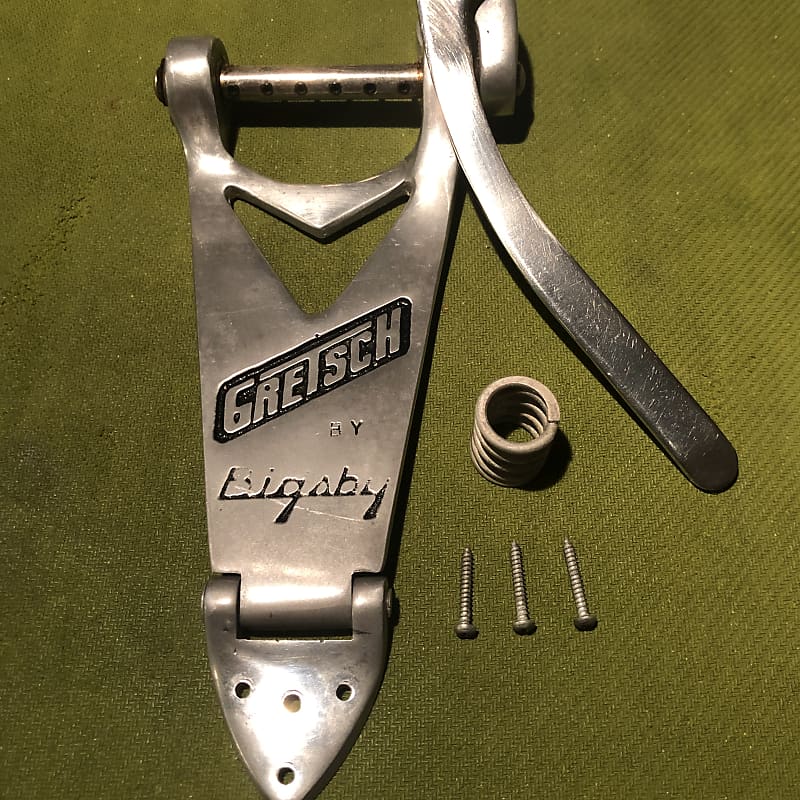 Vintage 1960's Gretsch Bigsby B6 Guitar Assembly Nickel Circa | Reverb