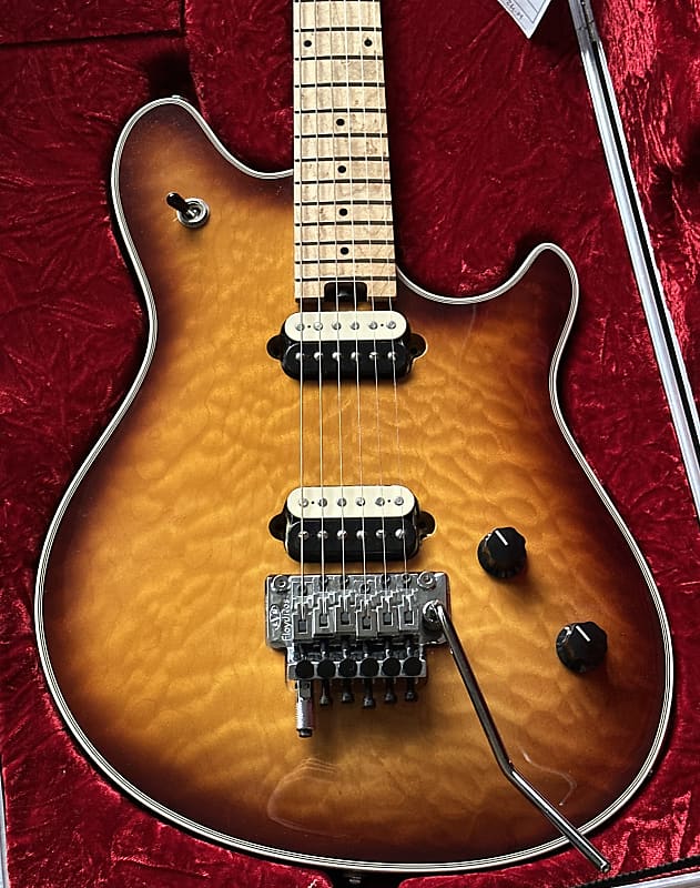 EVH Wolfgang Standard Deluxe Quilt Top Tobacco with | Reverb Australia