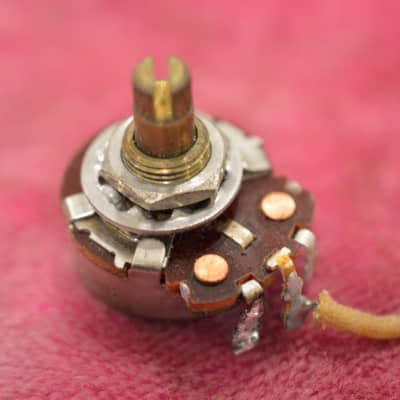 Vintage 1963 Fender Stratocaster 250k CTS Volume / Tone Pot | Reverb