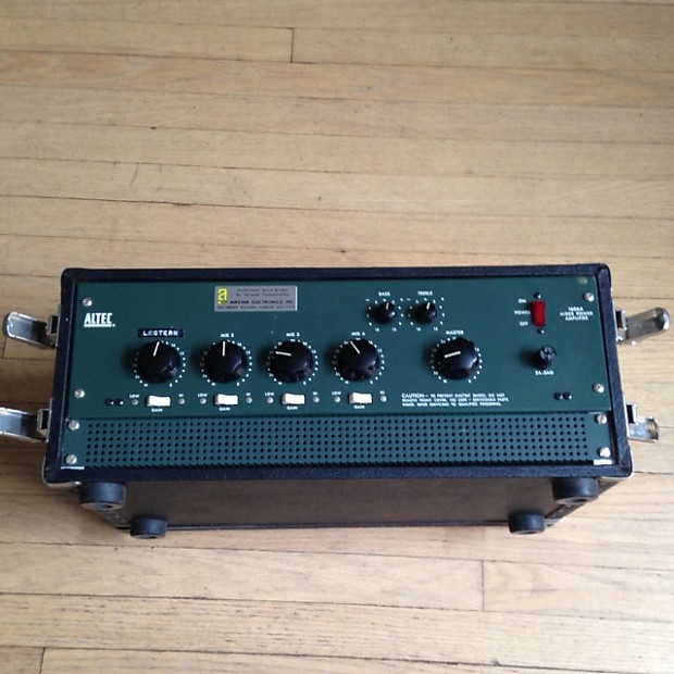 Altec 1606a Mixer Power Amplifier with 1588B modules | Reverb