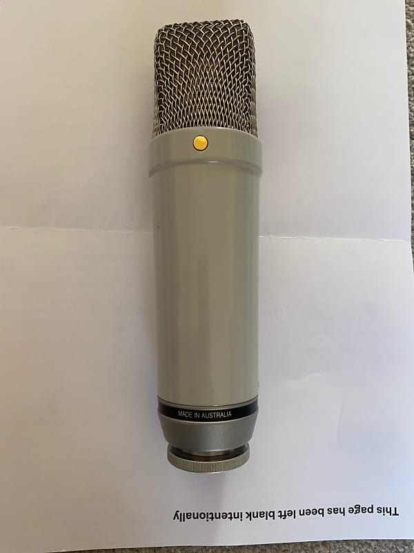 RODE NT1 Large Diaphragm Cardioid Condenser Microphone | Reverb