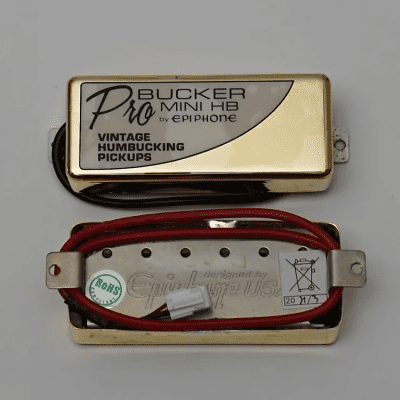 1 Set Epiphone Gold MINI ProBucker N and B Electric Guitar | Reverb