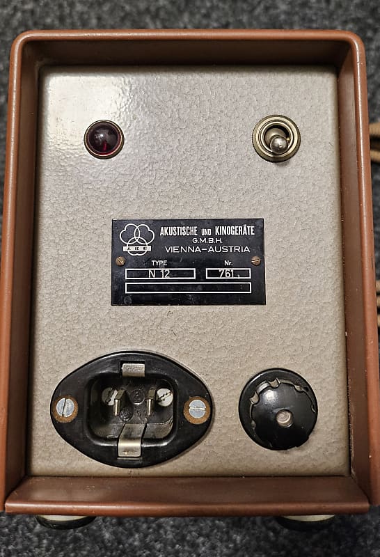 Vintage power supply AKG N12 for akg c12,c28,c30 with power | Reverb