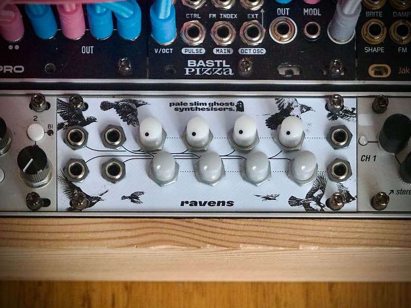 ravens - Eurorack 1U matrix mixer - White panel / Assembled | Reverb