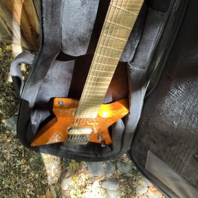 ESP Random Star Mid 80s - Custom Alien Bile Metal Flake | Reverb