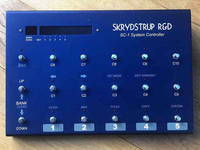 Skrydstrup (now Caveman Audio) SC-1 MIDI foot controller | Reverb