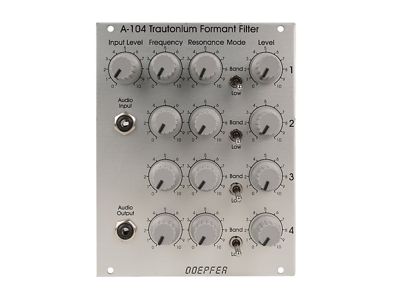 Doepfer A-104 Trautonium Formant Filter [USED] | Reverb