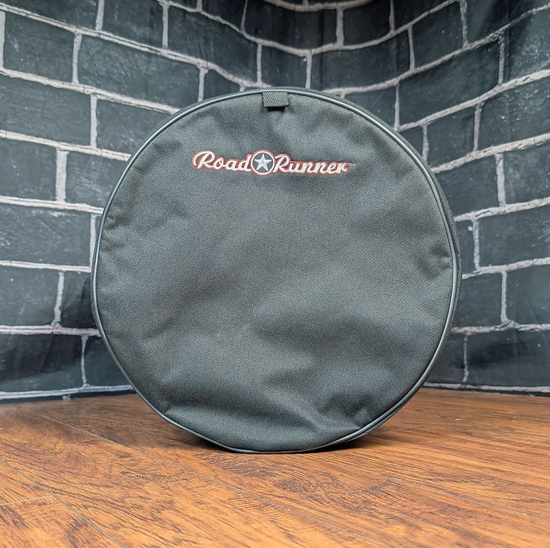 Roadrunner 11"x12" Padded Tom Drum Bag - Black | Reverb
