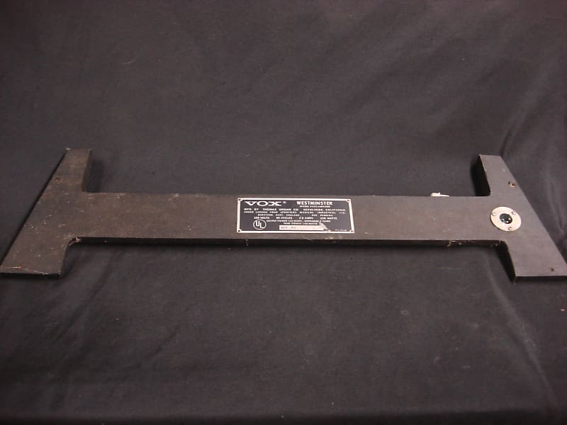 Vox Westminster Back Panel with Jack 1960s Original Condition | Reverb