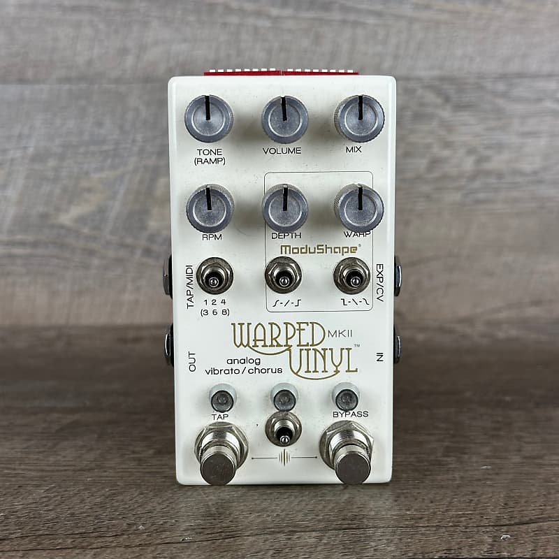 Chase Bliss Audio Warped Vinyl MKII Analog Vibrato/Chorus | Reverb