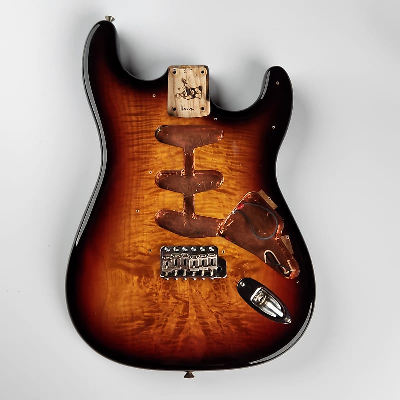 Warmoth Chambered Flamed Maple Top | Reverb