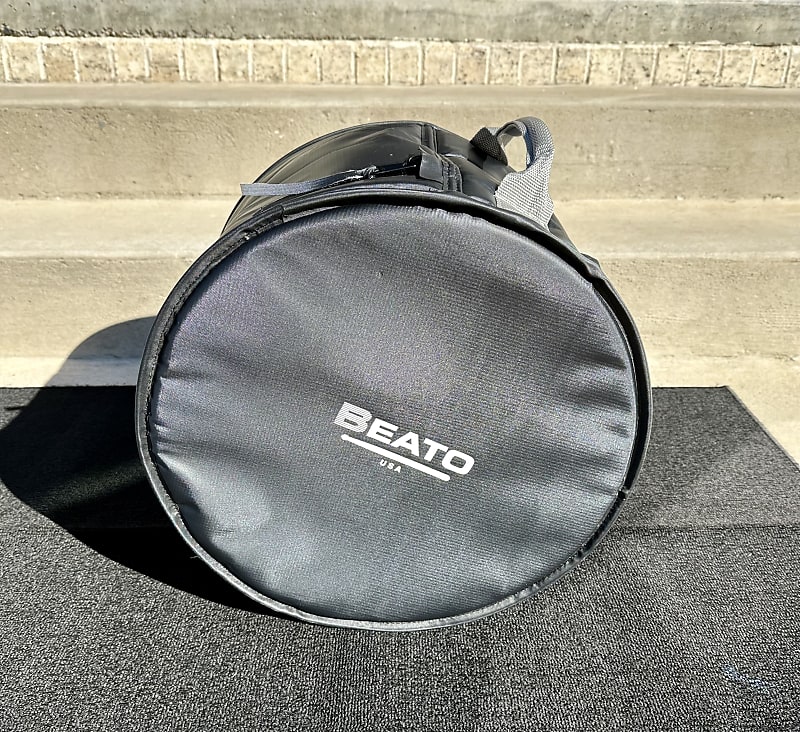 Beato Pro 1 - 13x9” Rack Tom Bag 2022 - Black with Grey | Reverb