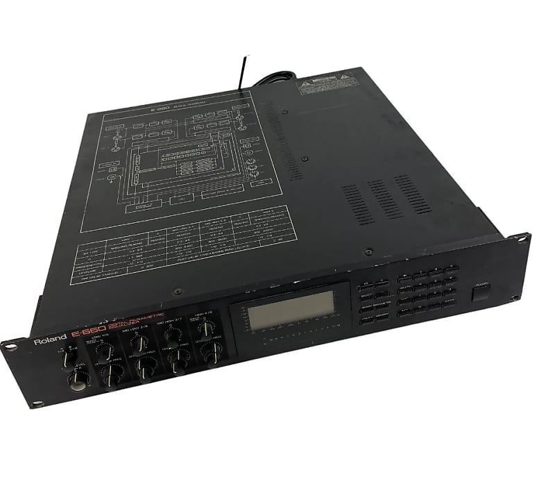 Roland E-660 Digital Stereo Parametric Mastering EQ | Reverb