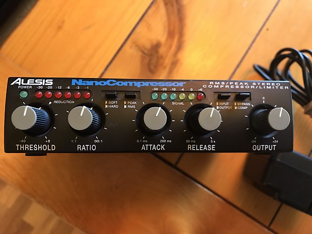 Alesis Nanocompressor with adaptor ! | Reverb