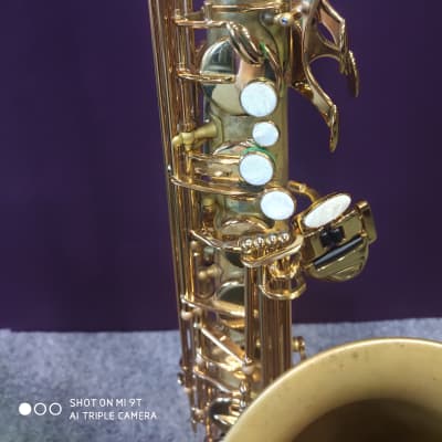 Tenor saxophone Sequoia Lemon Unlacquered | Reverb