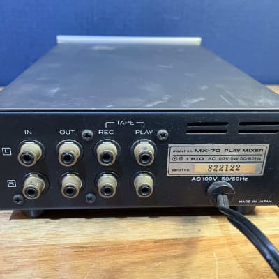 Trio MX-70 BBD Echo Effects / 2ch Analog Mixer [Great | Reverb