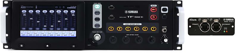 Yamaha TF-Rack 40-channel Digital Rackmount Mixer Bundle with | Reverb