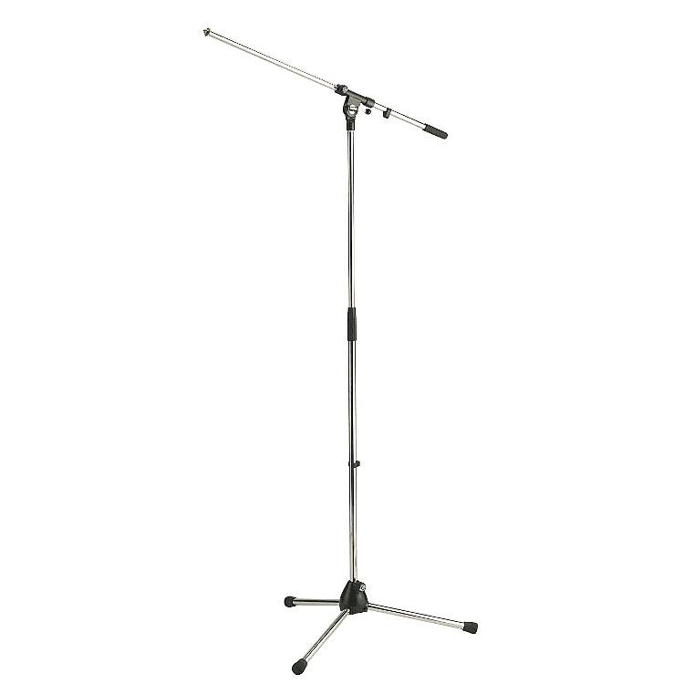 Konig & Meyer 21020 pied de micro nickel avec perche (réglage | Reverb