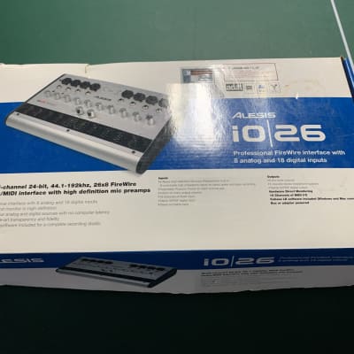 Alesis iO/26 FireWire Audio Interface | Reverb