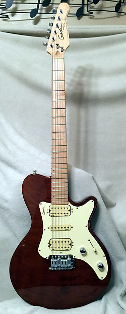 Godin SD XT 2004 Lightburst Quilted Leaf Top "Sweet" | Reverb