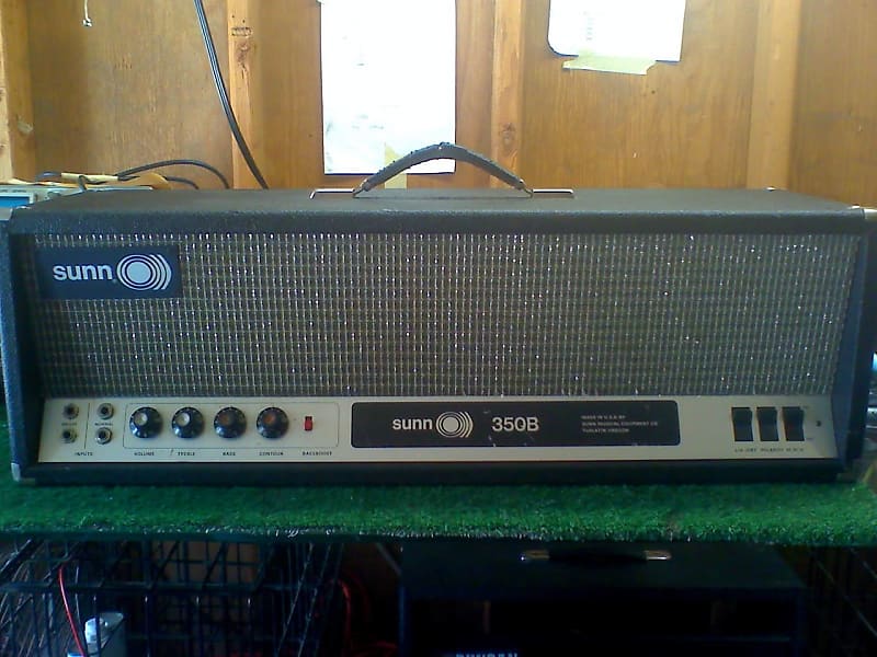 Sunn 350B All Tube Bass Head mid-70s | 2000S | Reverb