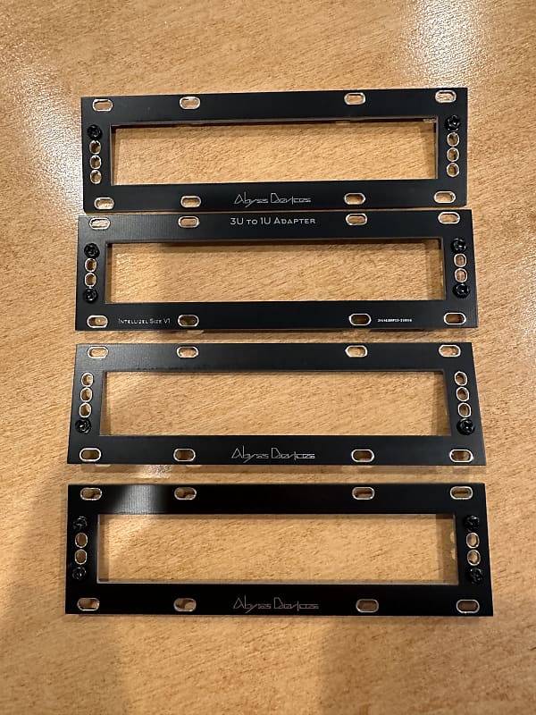 Abyss Devices 3U to 1U Adapter - Intellijel Format - Black | Reverb