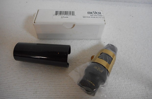 Meyer MR-402-5MM Rubber Alto Sax Mouthpiece | Reverb
