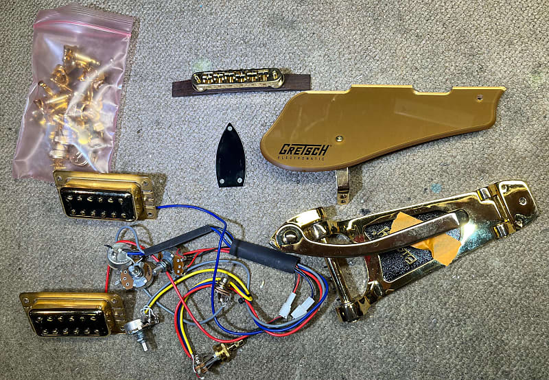 Gretsch G5427 Parts 2021 Gold | Reverb