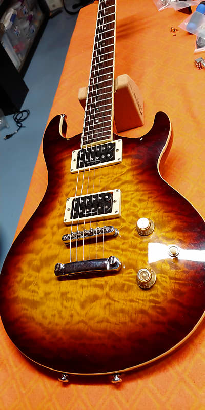 Samick Greg Bennett Ultramatic 2010s - Quilted Maple Sunburst | Reverb