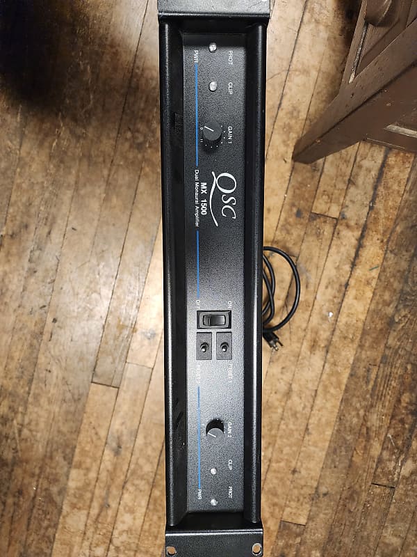 QSC MX 1500 - Black | Reverb