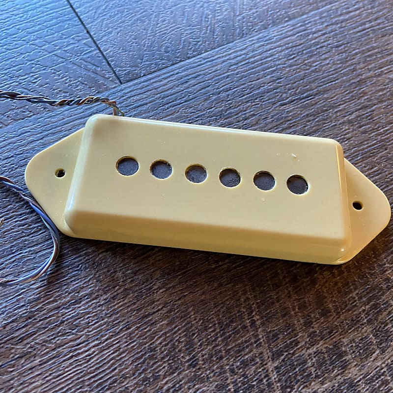 Sentell Pickups P90 style thin/surface mount 2013 Cream | Reverb