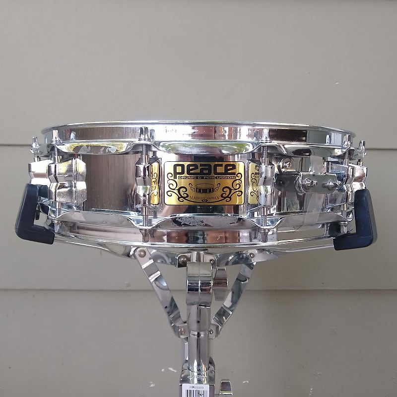 Peace Drums 12 Double Lug Steel Shell 4 x 14" Piccolo Snare | Reverb