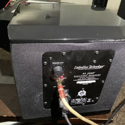 Def technology subwoofer Super cube sc2000 Black | Reverb