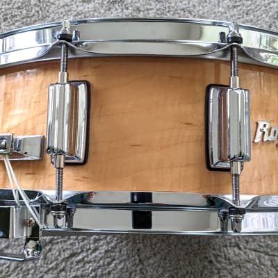 Rogers Dyna-Sonic 5x14" Wood Snare Drum with Beavertail Lugs | Reverb