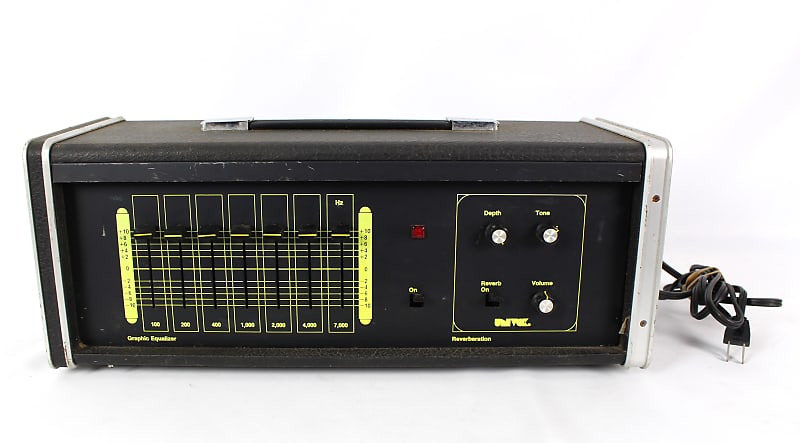 Vintage Univox UEQ-1 Reverberation Graphic EQ, Spring Reverb | Reverb