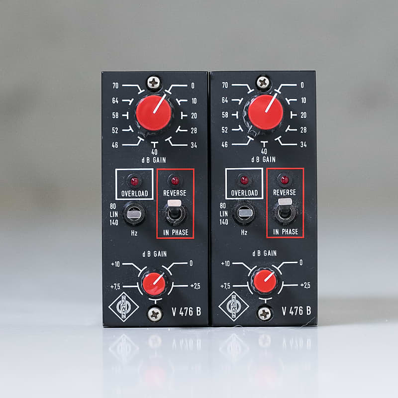 Neumann V476b vintage microphone preamp module #3053 & | Reverb UK