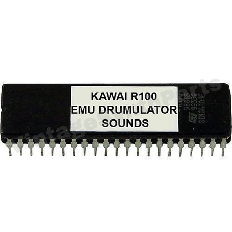 E-mu Emu Drumulator Sounds Eprom for KAWAI R100 and R50 drum | Reverb