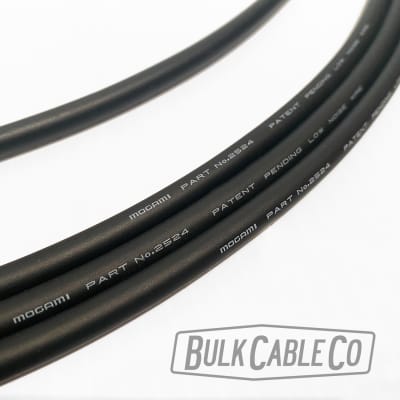 8 FT - Mogami 2524 Guitar Cable - Switchcraft 181 Silent "No | Reverb