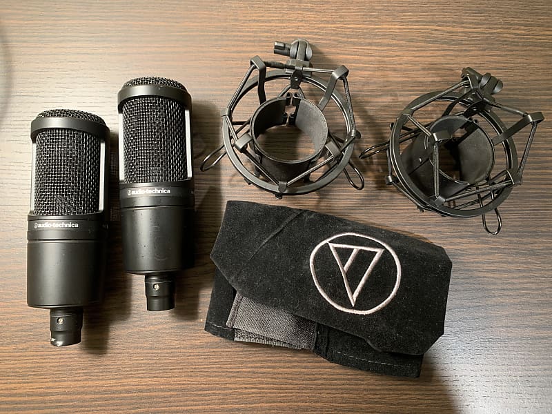 Audio Technica 2020 2010s - Black - Pair | Reverb